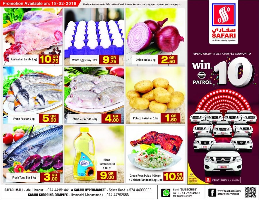 Safari Hypermarket Daily Promotions