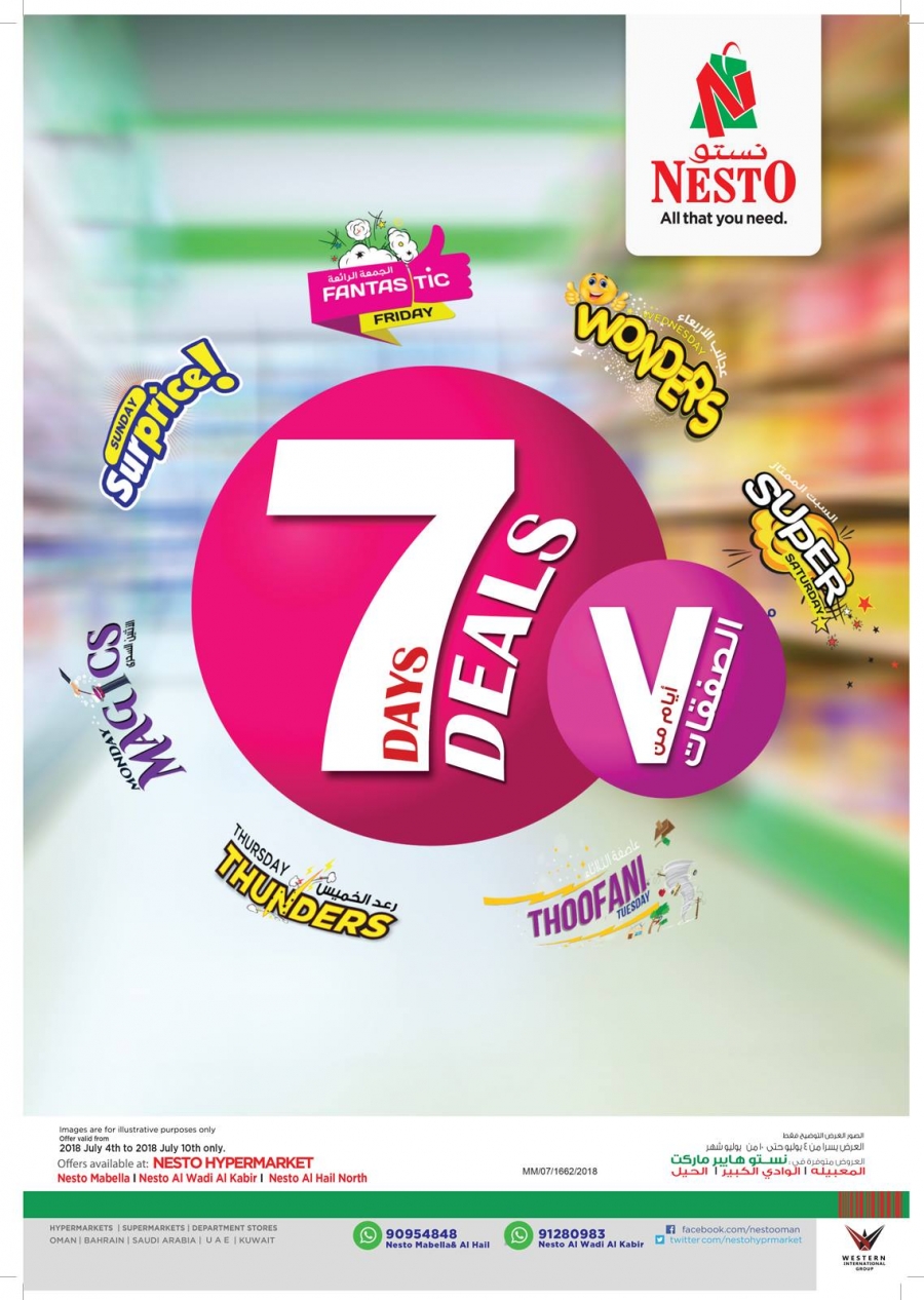 Nesto Hypermarket 7 Days Deals in Oman