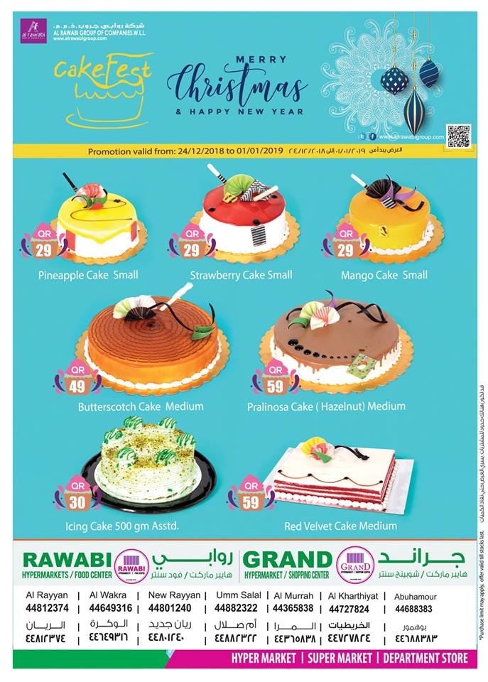 Rawabi Hypermarket Cake Fest