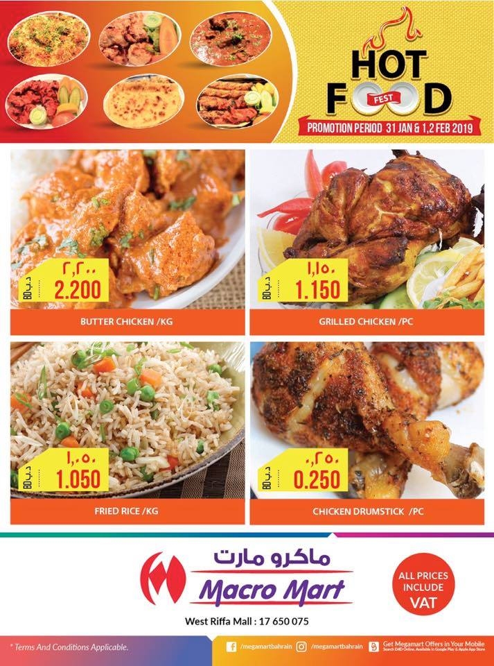 Macro Mart Hot Food Fest Offers in West Riffa.