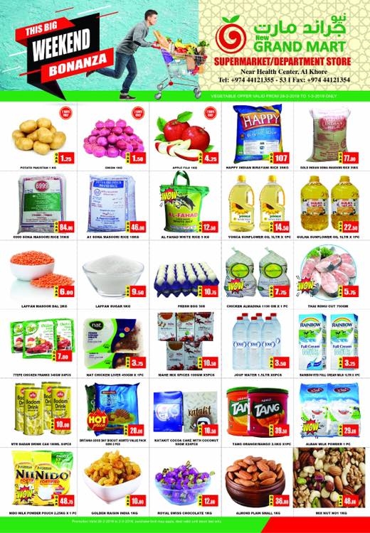 Grand Mart Big Weekend Bonanza