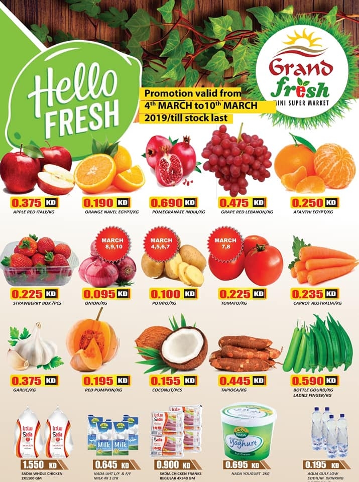 Grand Fresh Special Weekly Offers In Kuwait