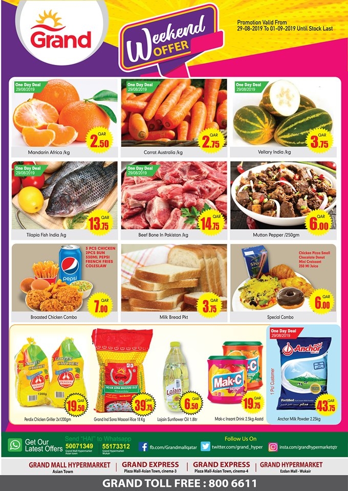Grand Hyper Weekend Offer in Qatar