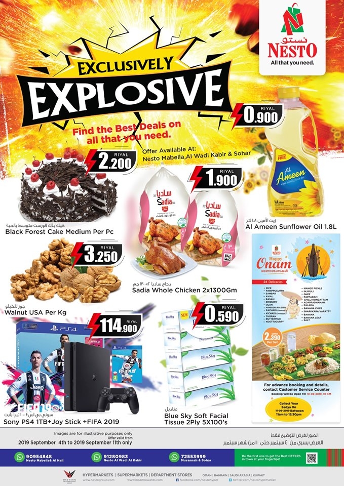 Nesto Hypermarket Exclusively Explosive Offers in Oman