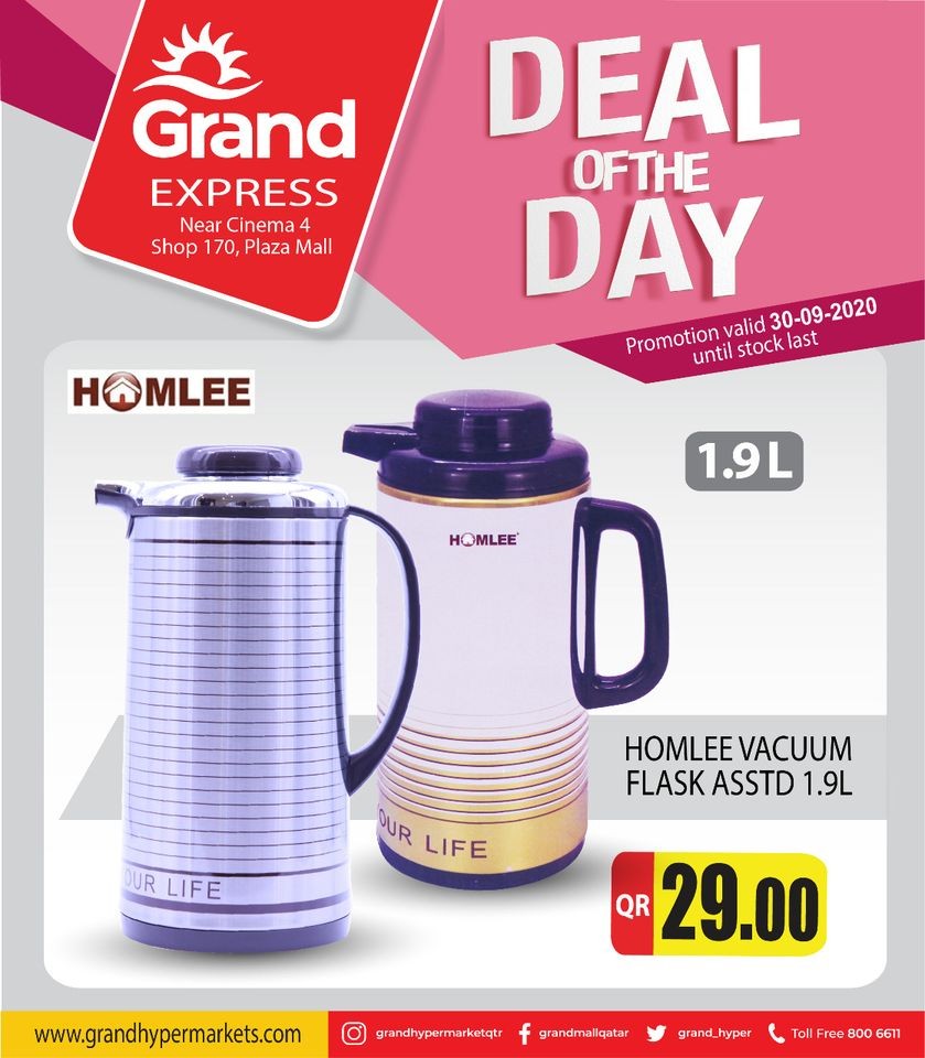 Grand Express Qatar Deal Of The Day 30 September 2020