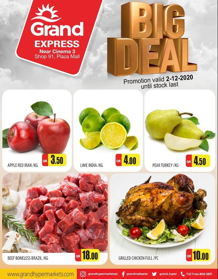 Grand Express Qatar Big Deal 02 December 2020