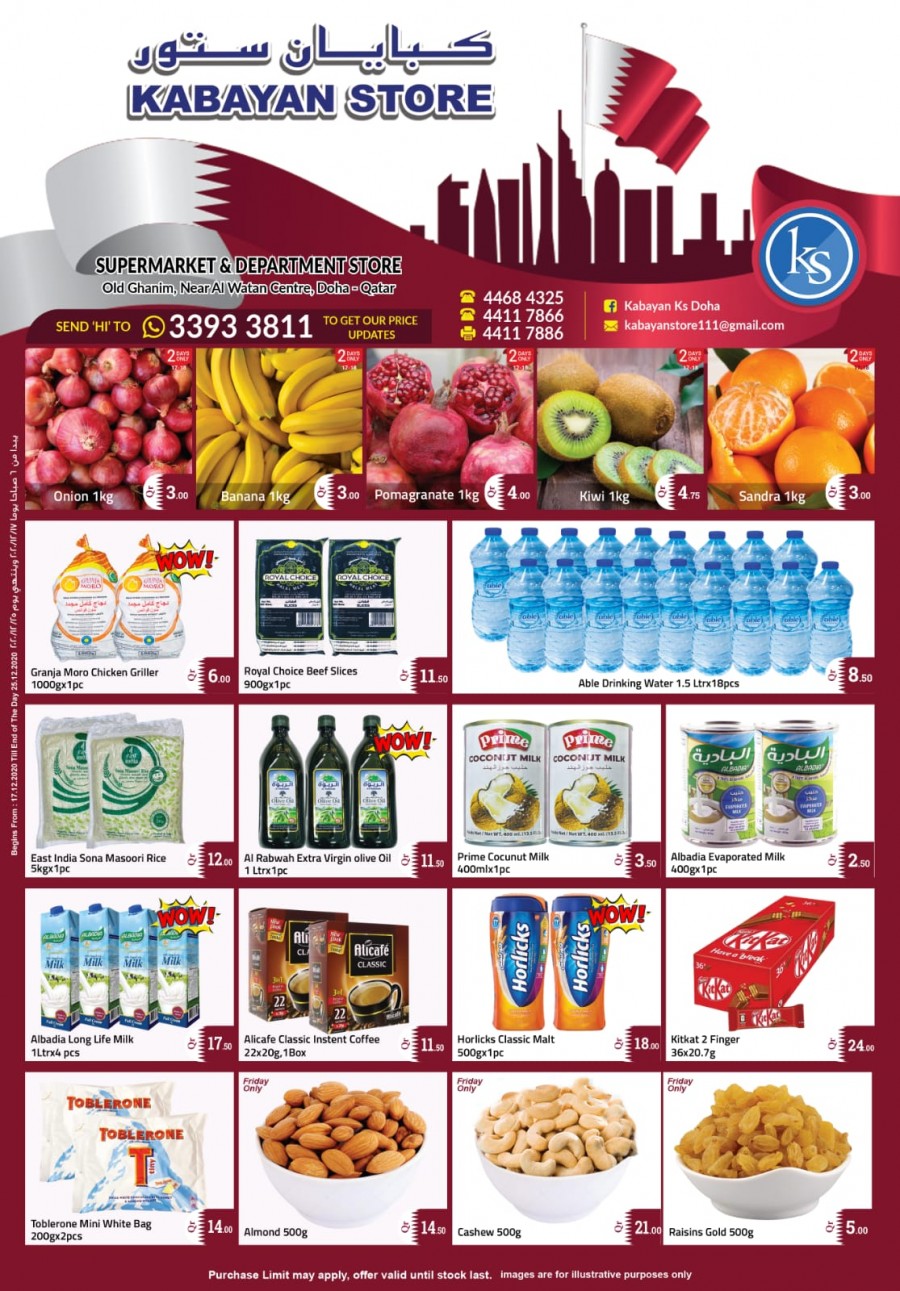 Kabayan Store Qatar Super Offer | Kabayan Store Qatar Offers