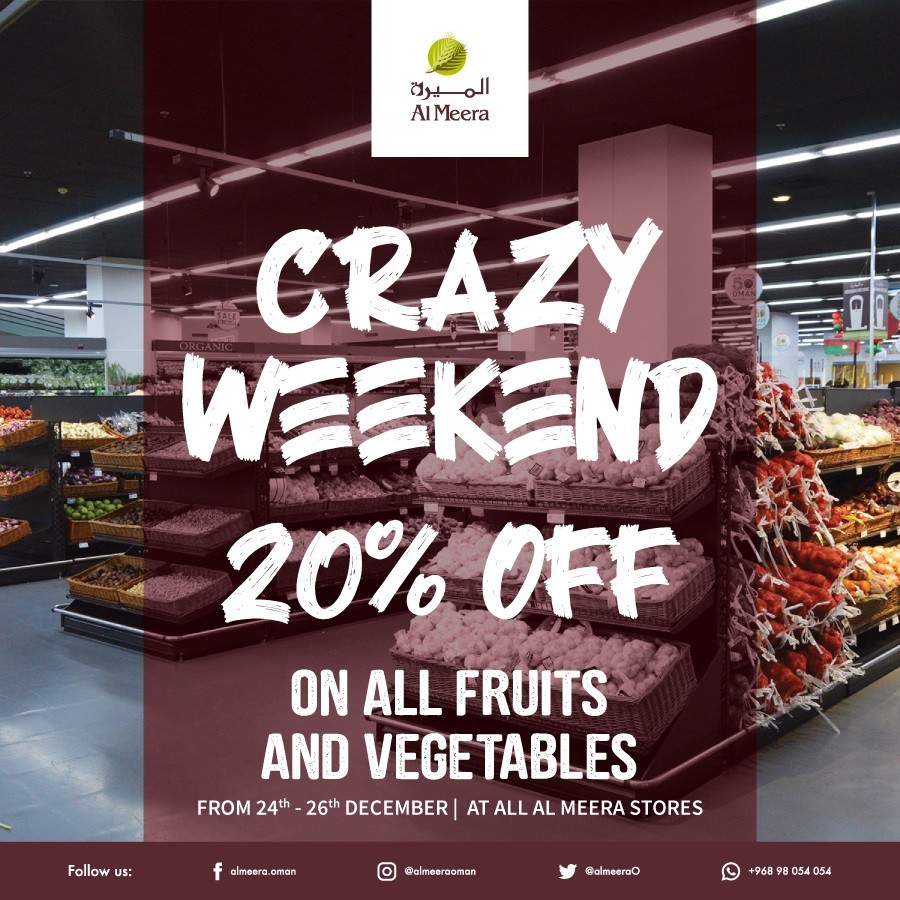 Al Meera Crazy Weekend Deals | Oman Offers