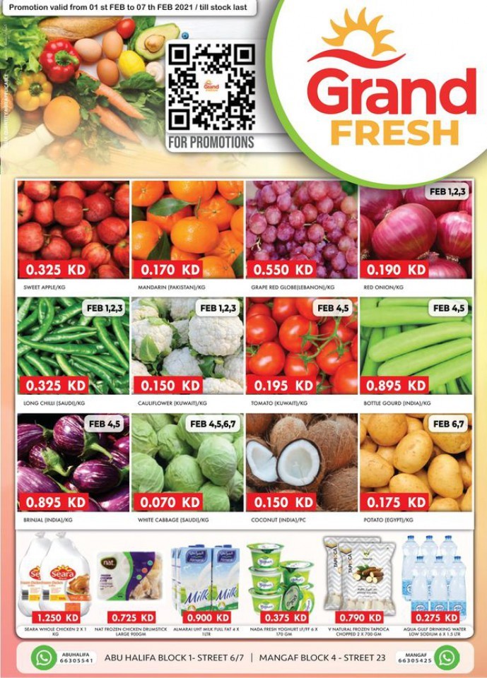 Grand Fresh Abu Halifa & Mangaf Super Weekly Deals