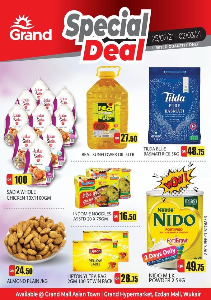 Grand Hyper Special Deals | Grand Hyper Qatar Offers