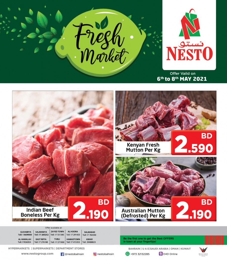 Nesto Hypermarket Weekend Fresh Market Deals | Bahrain Deals