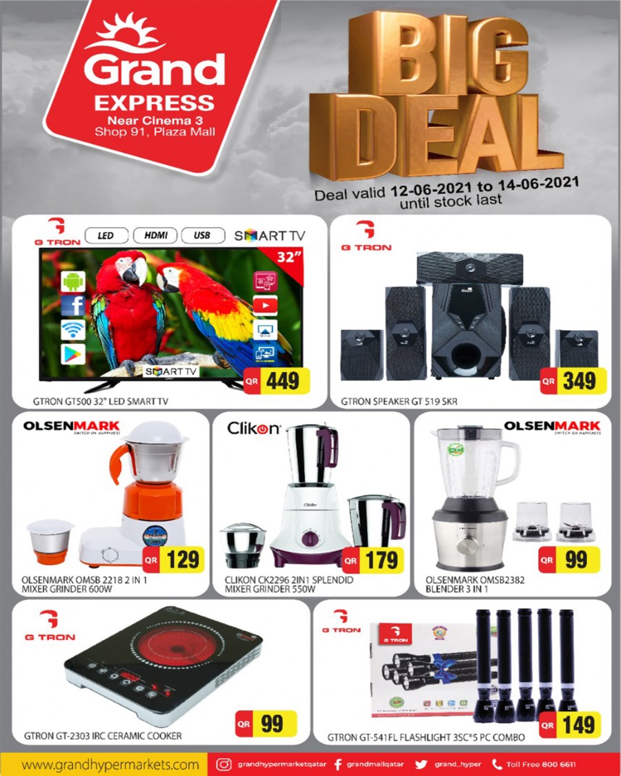 Grand Express Big Deal | Qatar Shopping Offers