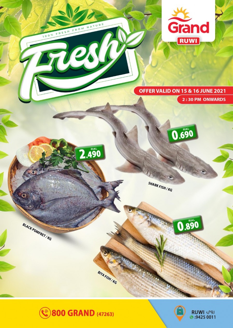 Grand Hypermarkets Ruwi Fresh Midweek Deals