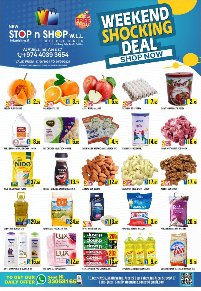 New Stop N Shop Weekend Shocking Deals | Qatar Offers