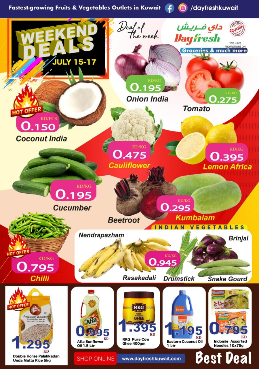 Day Fresh Weekend Hot Deals | Kuwait Shopping Offers