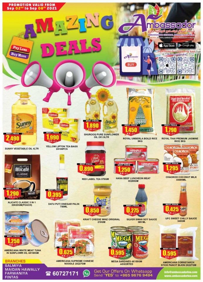 Ambassador Supermarket Amazing Deals | Kuwait Promotions