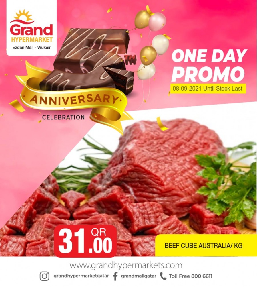 Grand Hypermarket Wukair One Day Promo | Qatar Discounts