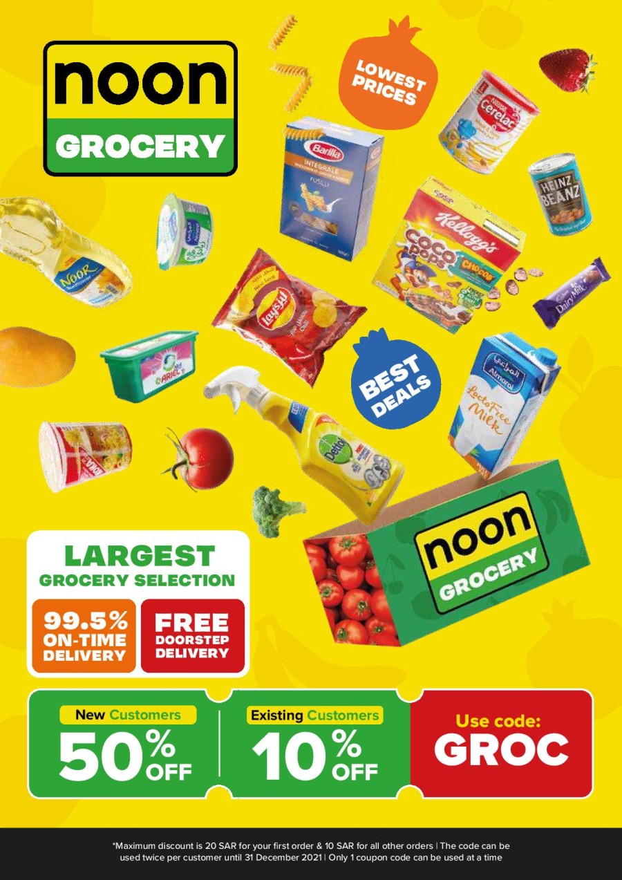 Noon Online Saudi Arabia The Big Grocery Sale Offers