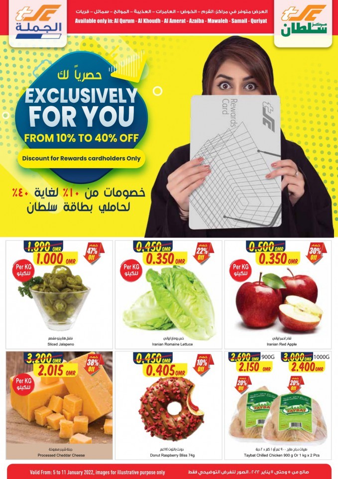 Sultan Center Cardholders Discount Promotion | Oman Deals