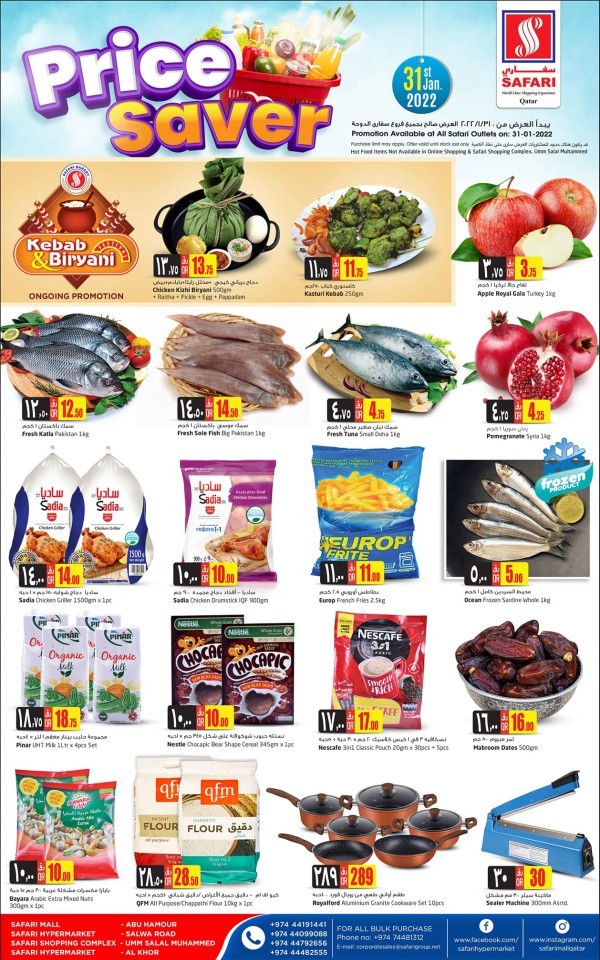 Safari Hypermarket Price Saver 31 January