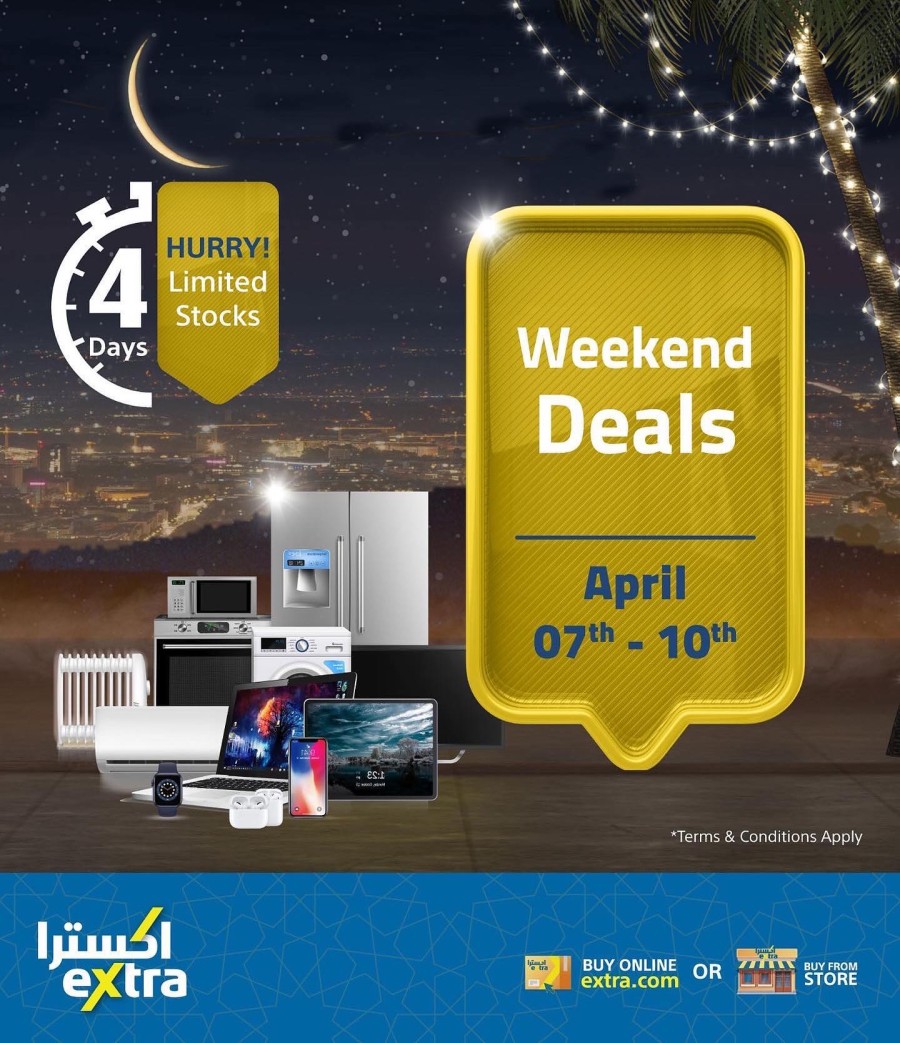 Extra Stores Bahrain Weekend Offers 7-10 April 2022