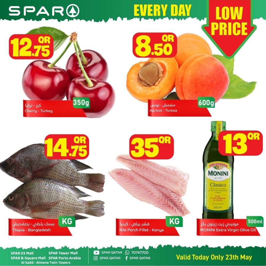 Spar Daily Deal 23 May 2022 | Qatar Daily Offers