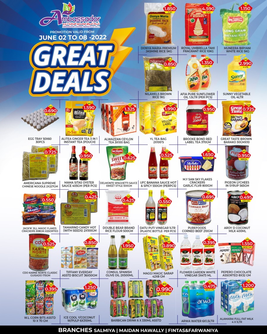 Ambassador Supermarket Weekly Great Deals | Kuwait Offers