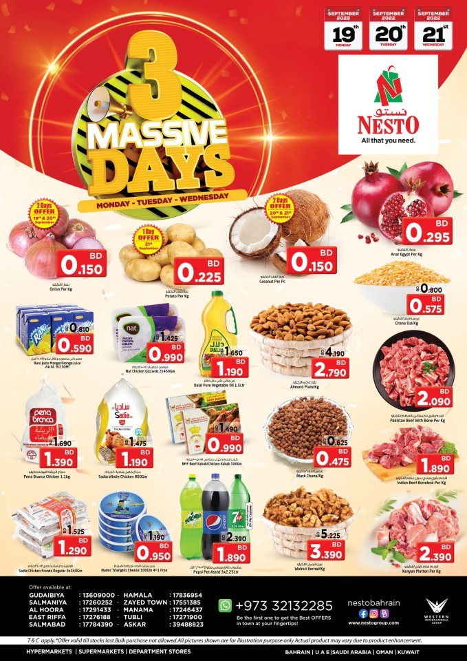 Nesto Massive Days Promotion | Nesto Bahrain Deals
