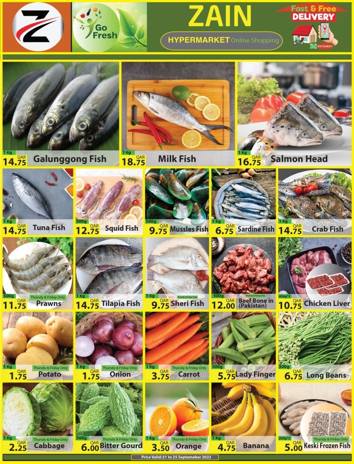 Zain Hypermarket Fresh Deals | Qatar New Deals