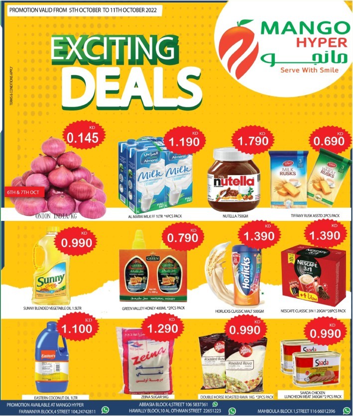 Mango Hyper Exciting Deals | Kuwait Offer Fliers