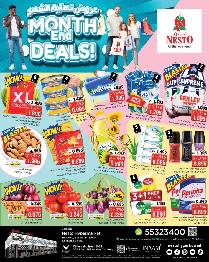 Nesto Hypermarket Khaitan Month End Deals Flyer