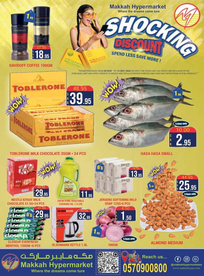 Makkah Hypermarket Shocking Discount | Riyadh Offers Today