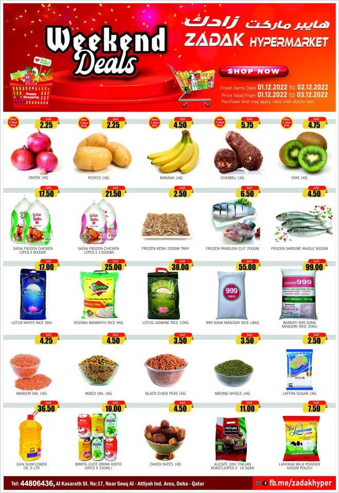 Zadak Weekend Promotion | Qatar Offer Fliers