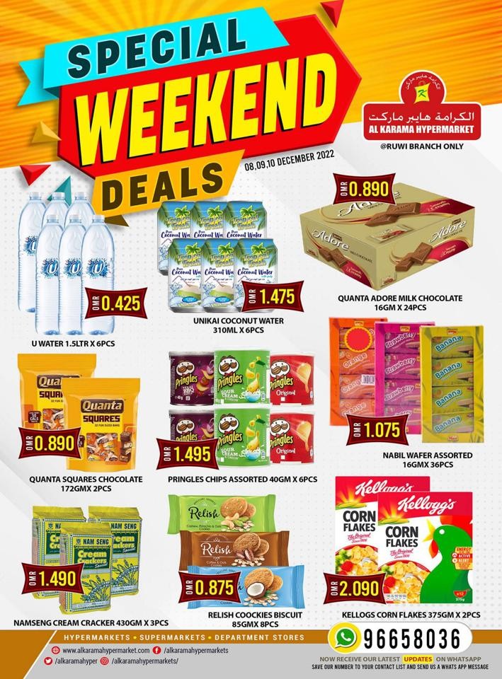 Al Karama Hypermarket Ruwi Special Weekend Deals
