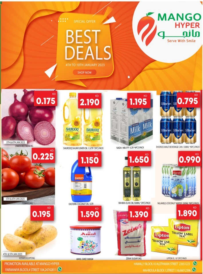 Mango Hyper January Best Deals | Kuwait Offers Today