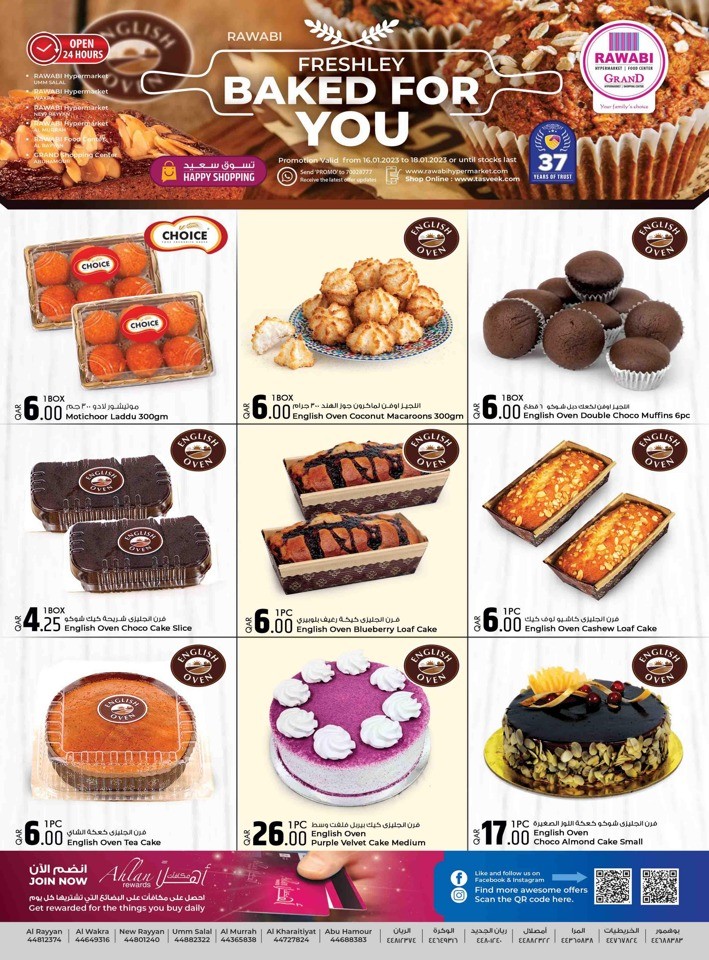 Rawabi Hypermarket Qatar Freshly Baked For You Promotion