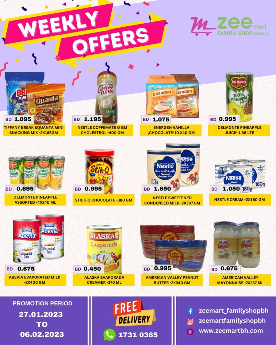 Zeemart Weekly Offers | Bahrain Offers Today