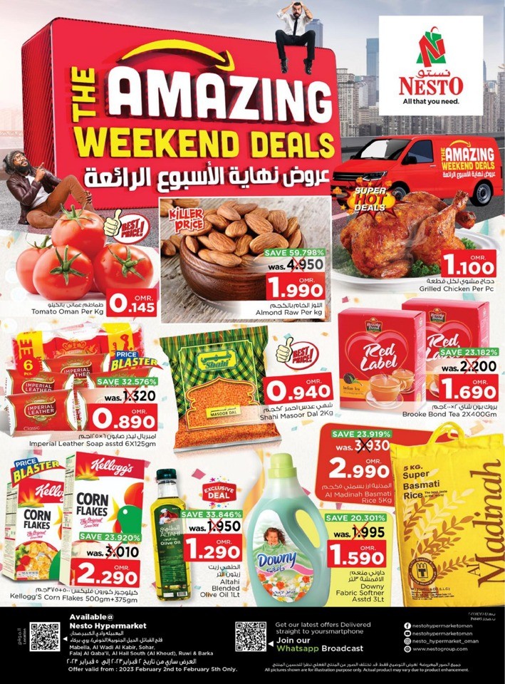 Nesto Amazing Weekend Deals | Oman Nesto Offers Today