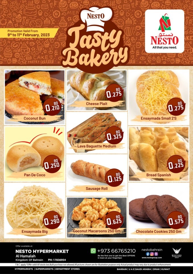 Nesto Al Hamalah Tasty Bakery Deal | Bahrain Offers