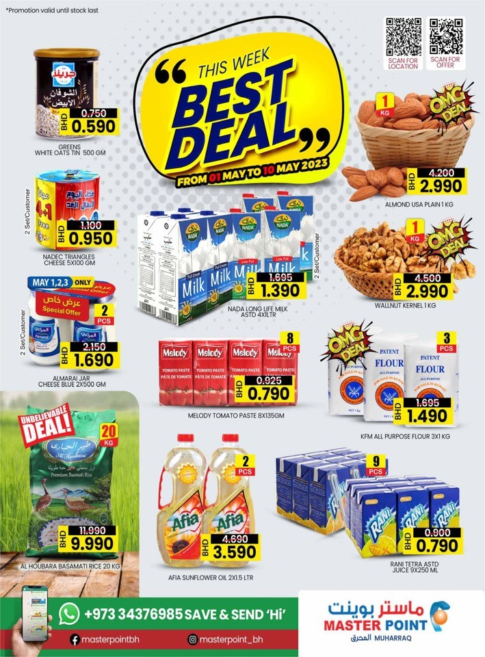Master Point This Week Best Deal Sale | Bahrain Offers Today