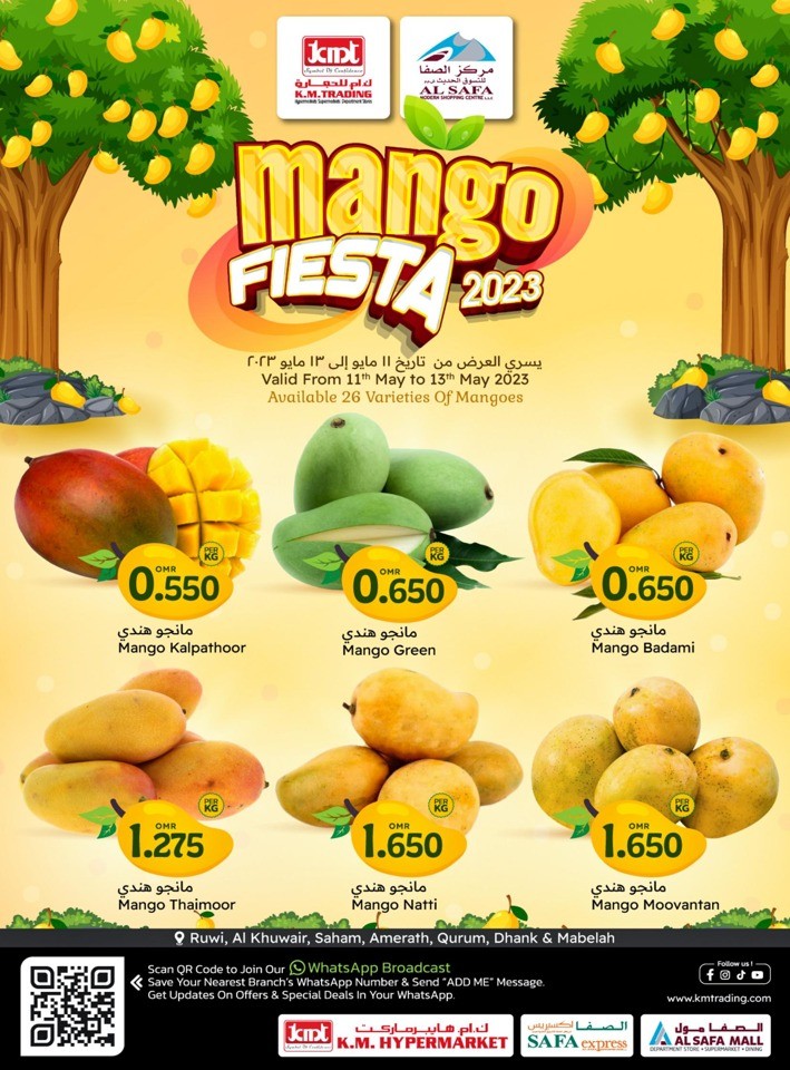 KM Trading Mango Fiesta | Oman Shopping Offers Today