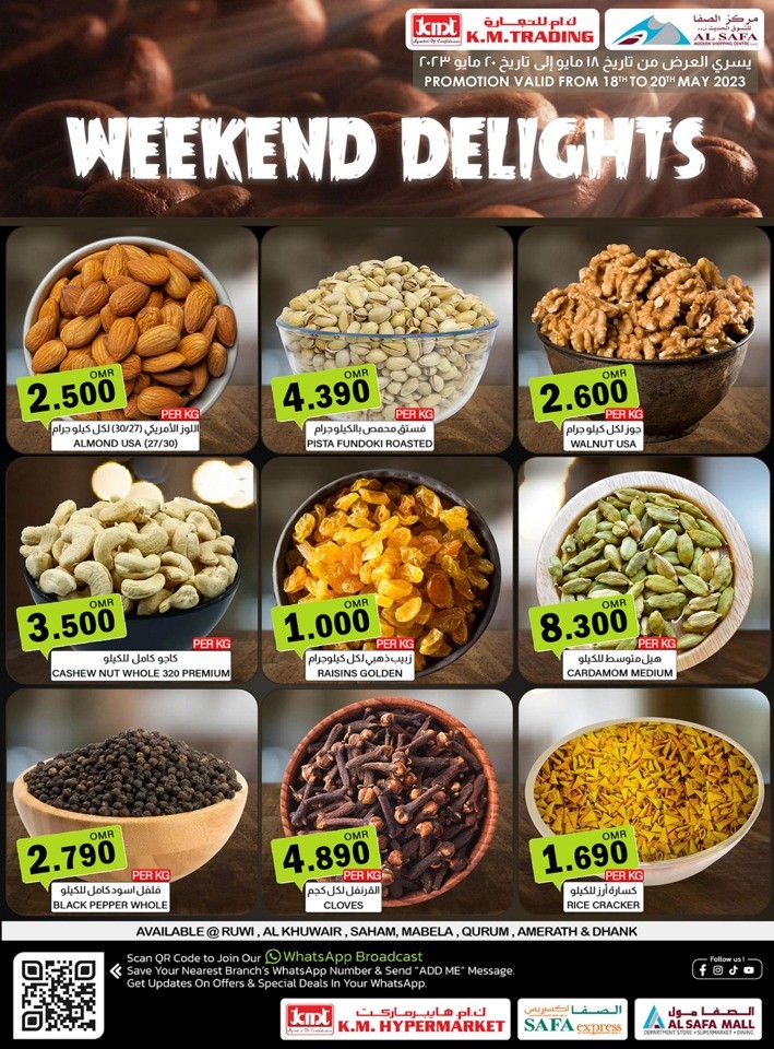 KM Trading & Hypermarket Best Weekend Delights Discounts