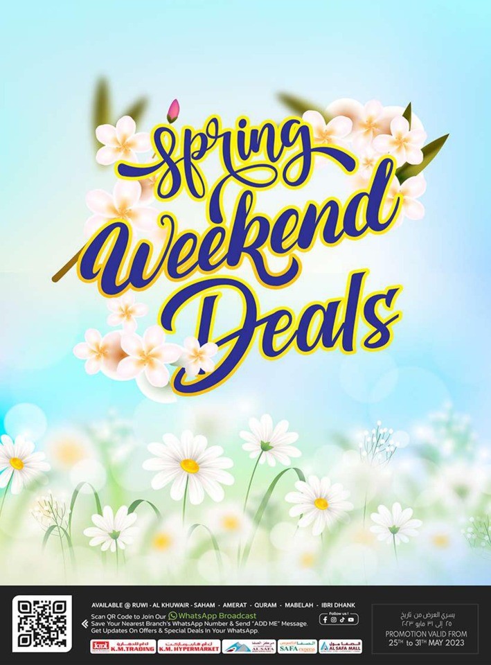 KM Trading & Hypermarket Spring Weekend Deals | Oman Offers