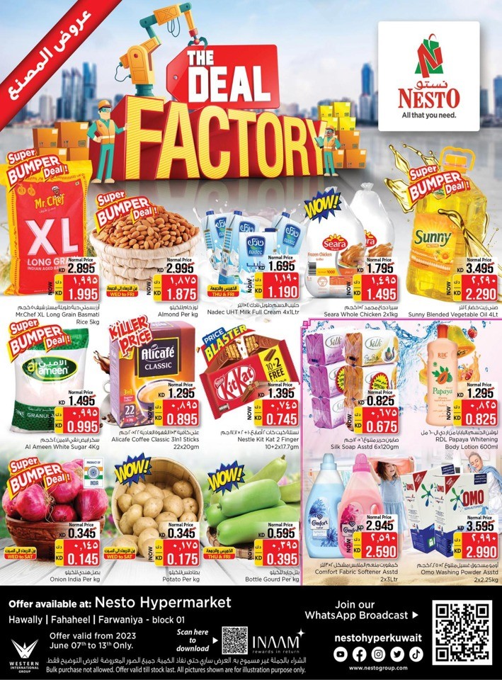 Nesto Hypermarket The Deal Factory | Kuwait Shopping Offers
