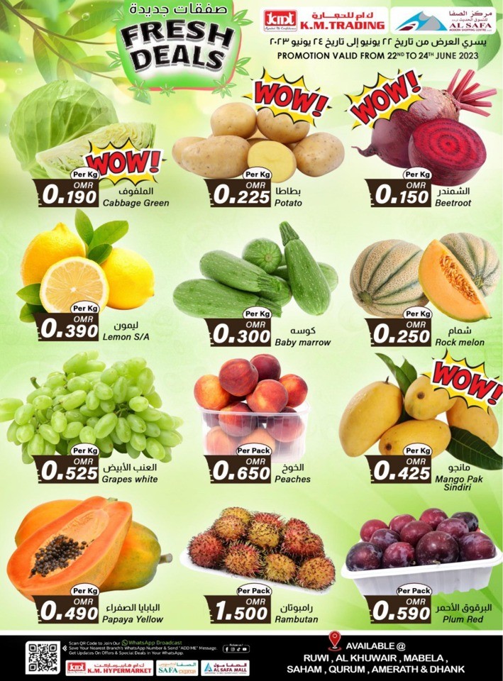 KM Trading & Hypermarket Weekend Offers 22-24 June 2023