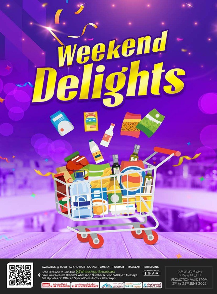 KM Trading Weekend Delights Super Sale | Oman Offers Today
