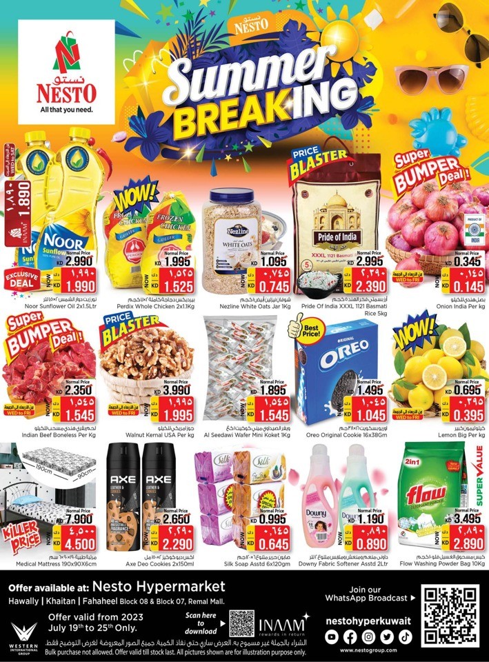 Nesto Summer Breaking Deals | Kuwait Offer Fliers