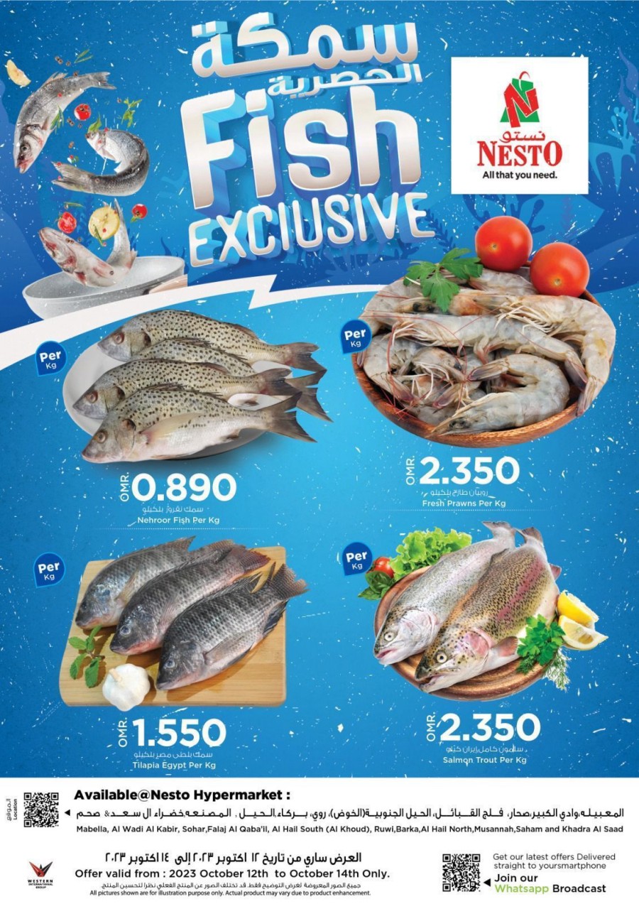 Nesto Fish Exclusive Deal | Nesto Oman Offers Today