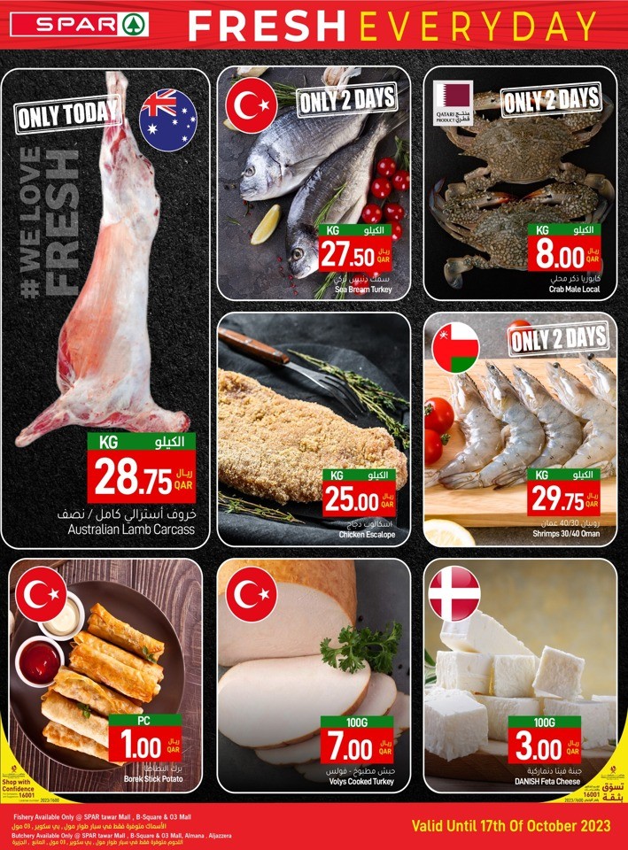 Spar Fresh Everyday Promotion | Qatar Offers Today