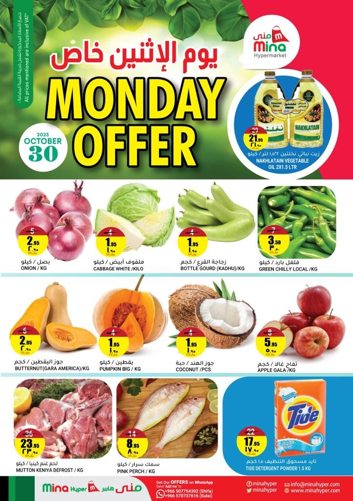 Mina Hyper Monday Offer 30 October 2023 | KSA Offer Fliers
